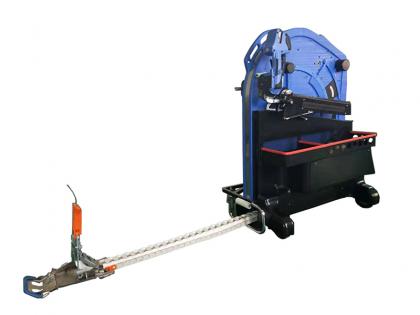 Automatic Electric PP Strap Belt Pallet Threading Strapping Machine ...